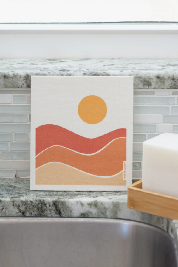 Swedish Dishcloth - Desert Dune - Salt + Sirena