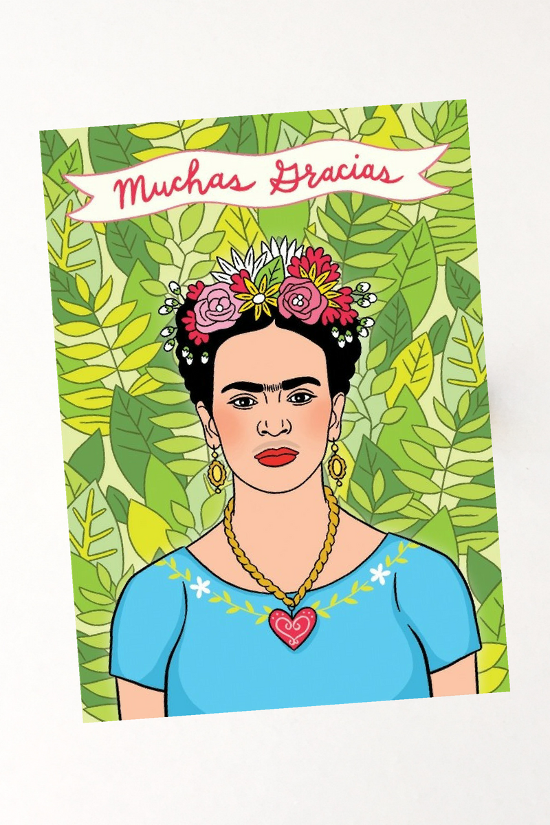 Frida Kahlo Thank You Card - Salt + Sirena